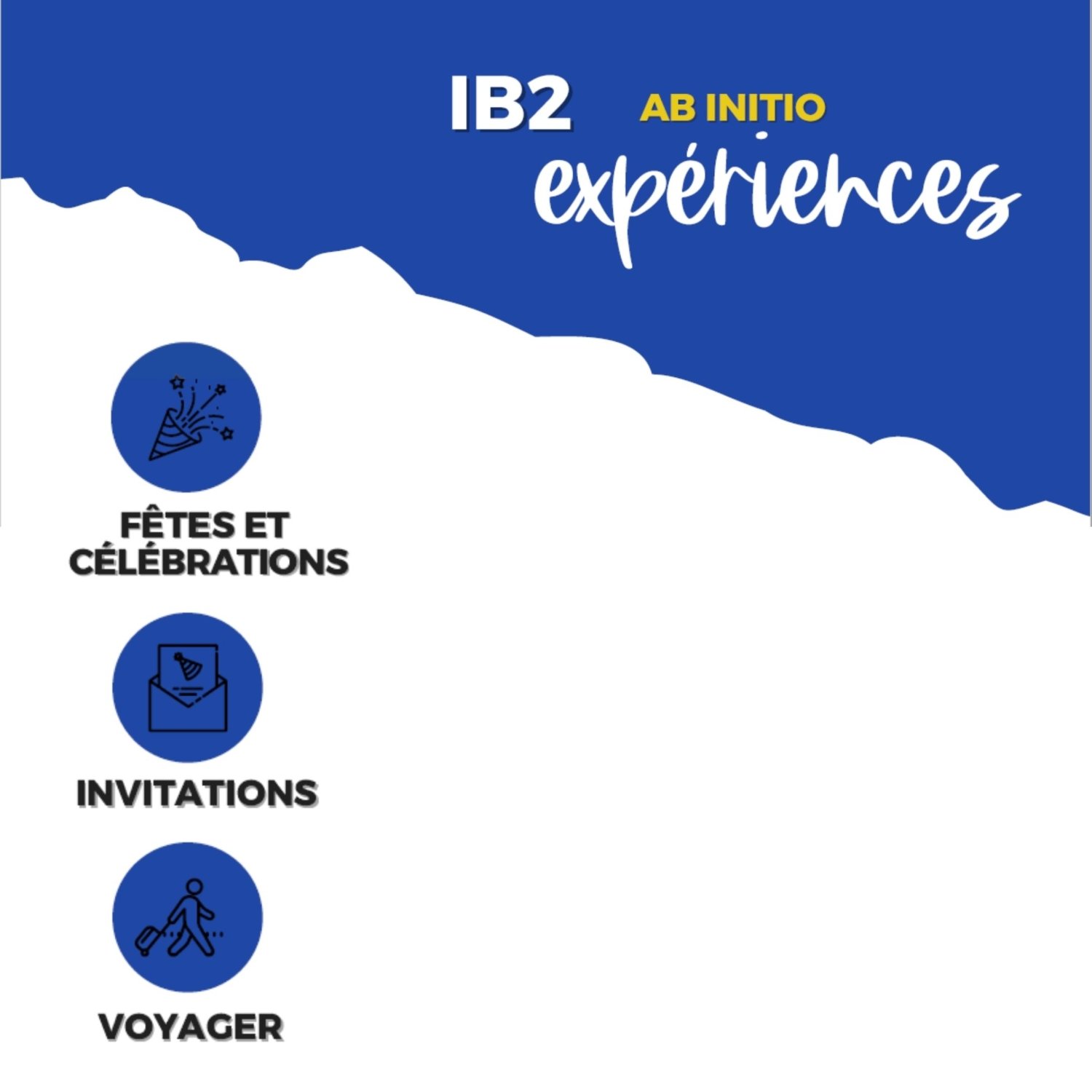 French IB2 Ab Initio - At Home Linguistics with Hasna Bacheca