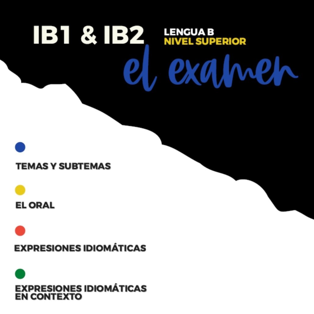 Spanish IB 1 & IB2 Lengua B - At Home Linguistics with Hasna Bacheca